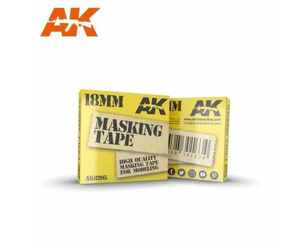AK8205 - MASKING TAPE 18 MM
