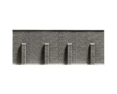 Noch 34856 - MUURPLAAT MET STEUNEN STEINMAUER